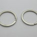 Stainless Steel Ring Key Chain Connector Split Ring Key Fob Hardware 15 ...