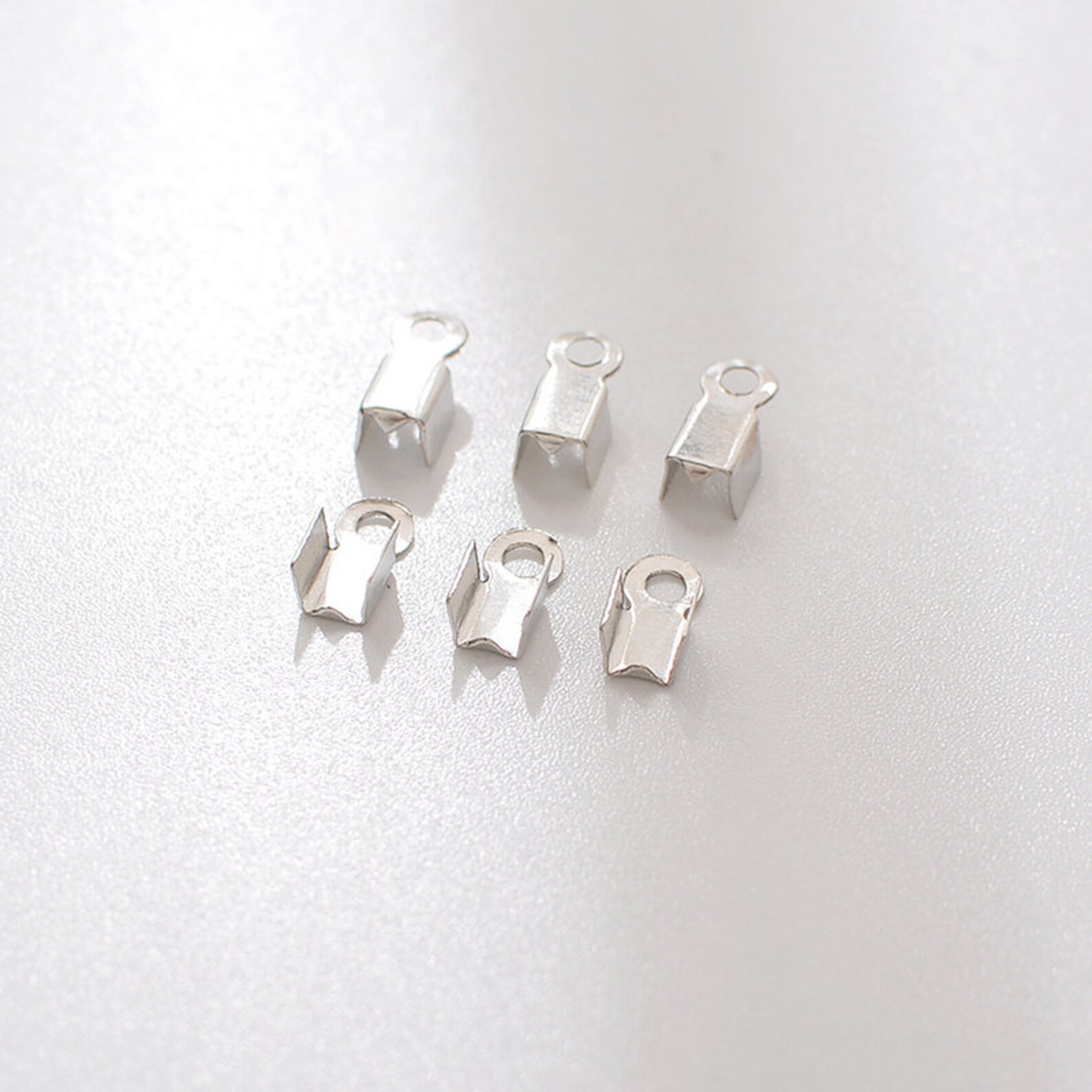 Stainless Steel Fold Over Crimp Clamp Clip 8x2 9x2 9x3 Mm - Etsy