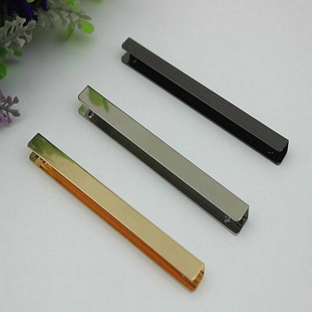 Clips Screw Strap Cover Clasp 4" 100 Mm Leather Ribbon Strap Belt Cord ...