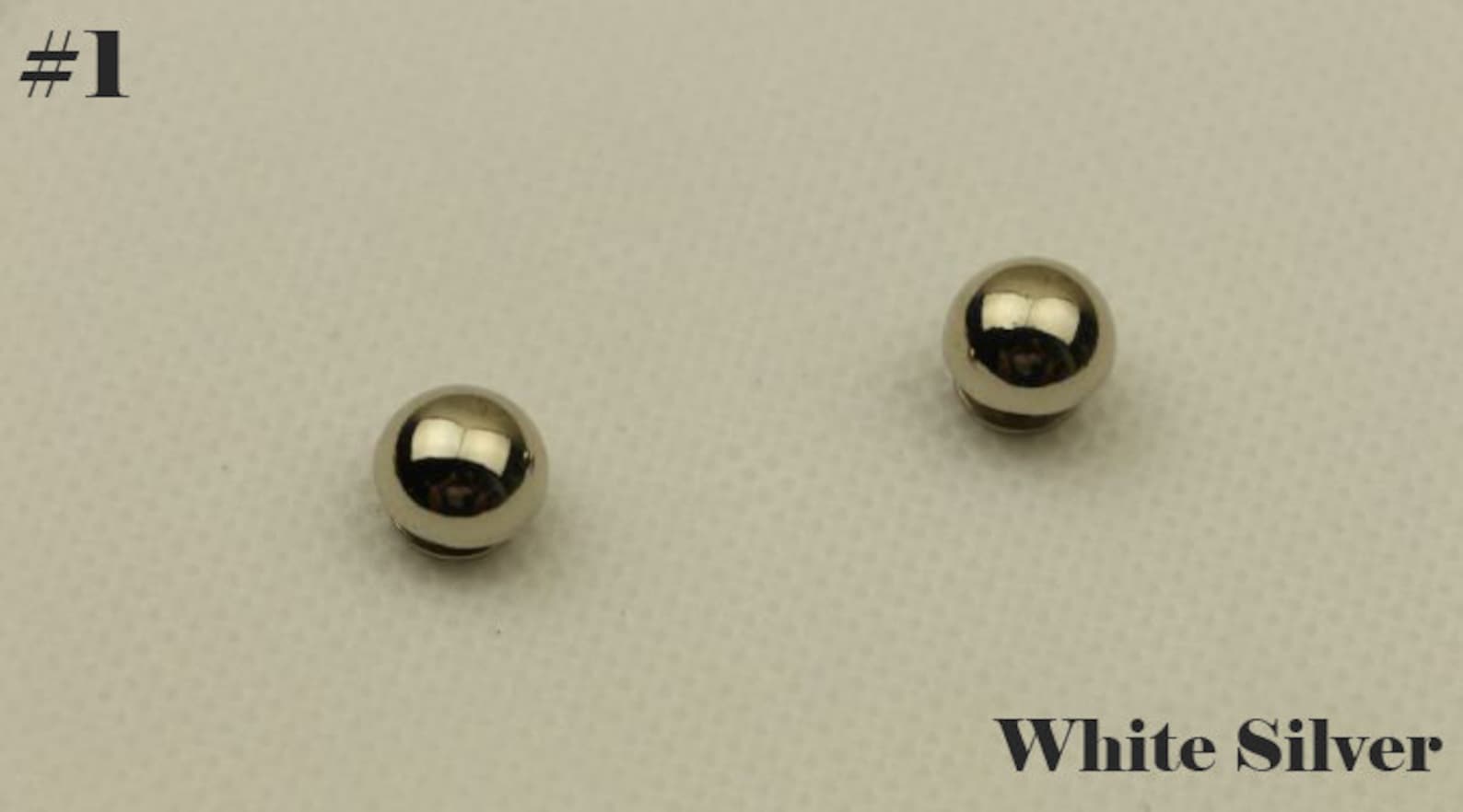 Metal Purse Feet Screw Back 8 10 12 15 Mm Rivet Stud Nail Flat Cone ...