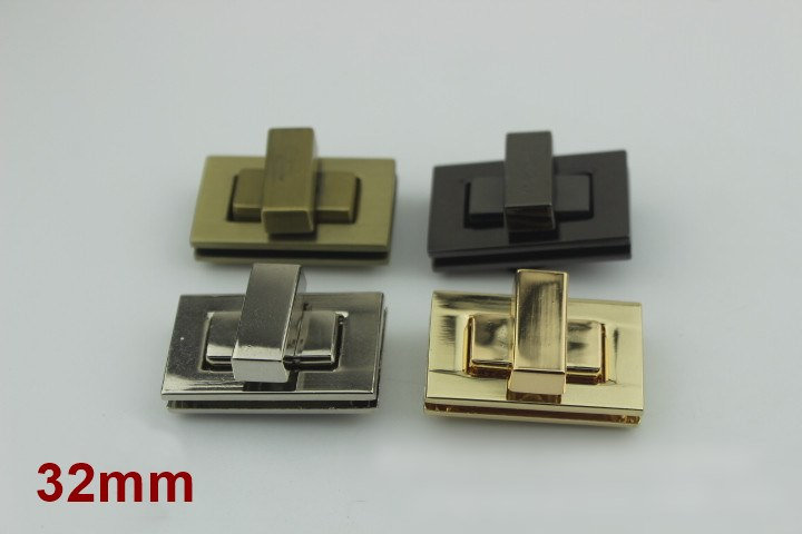 Rectangle Twist Turn Lock 32 44 50mm Charm Organizer Luggage - Etsy