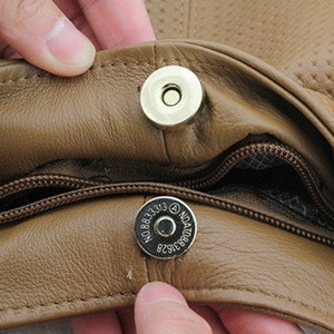 Metal Magnetic Snap With Prongs Closure Fastener Button Clasps Handbag ...