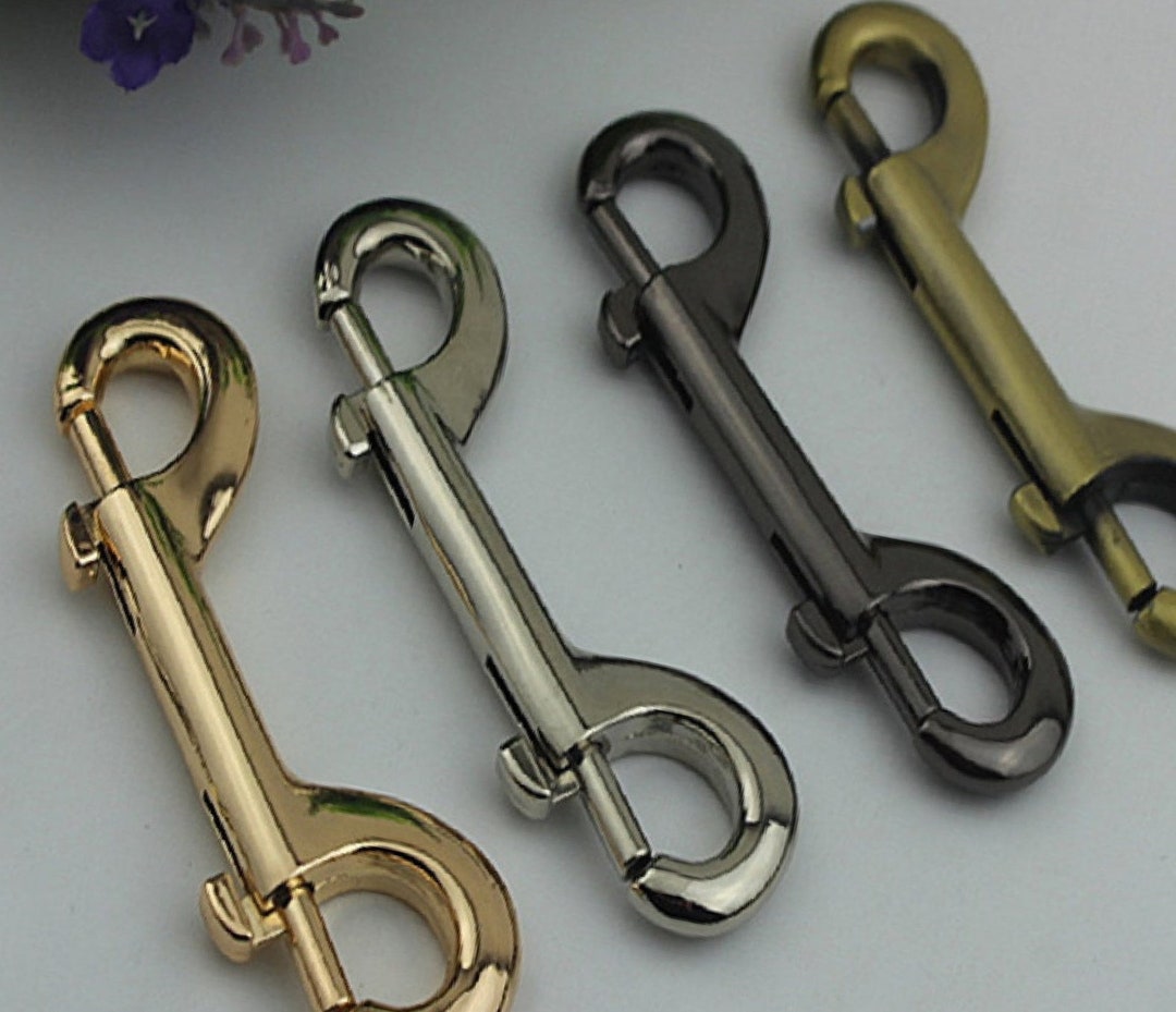 Hook Clasp Double Ended 100mm 3-15/16" Alloy Metal Spring Trigger ...