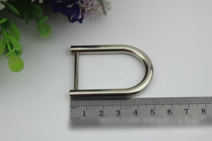 D-rings Screw in Shackle Horseshoe Buckle Toggle Clasp Purse Strap ...