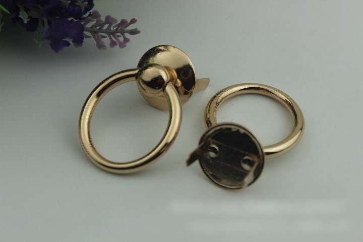 Circle Strap Handles Connector 45mm Lock Buckle Silver Gold - Etsy