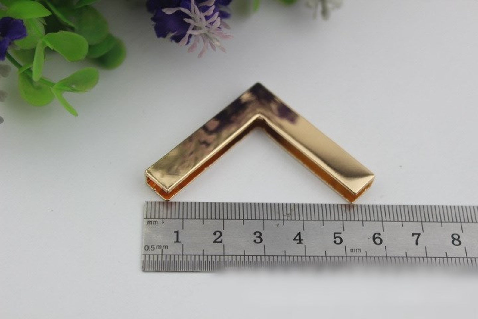 Bag Corner Protector Edging Frame 40mm 1 5/8" Leather Ribbon Strap Belt ...