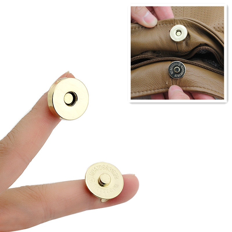 Metal Magnetic Snap With Prongs Closure Fastener Button Clasps - Etsy