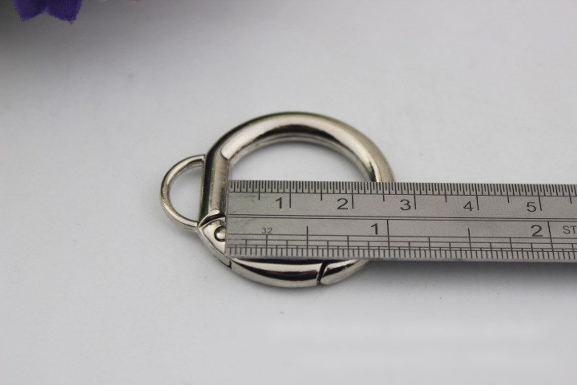 Round Spring Push Gate Ring Swivel Snap Hook 25mm 1 | Etsy