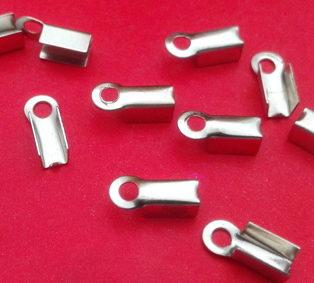 Stainless Steel Fold Over Crimp Clamp Clip 8x2 9x2 9x3 Mm 5/16" 3/8" 1/ ...