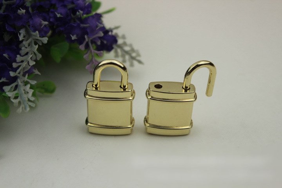 Purse Keyless Switch Padlock 22x40mm Charm Organizer Luggage Hardware ...