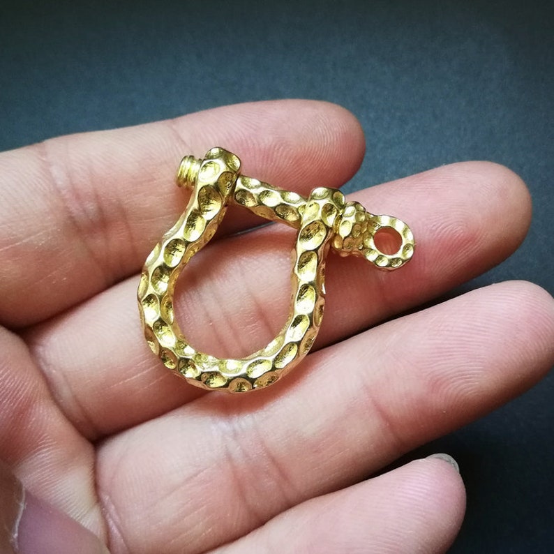 O U Shape Hammered Shackle Buckle 10 30 mm 7/16 1 3/16 Inch | Etsy