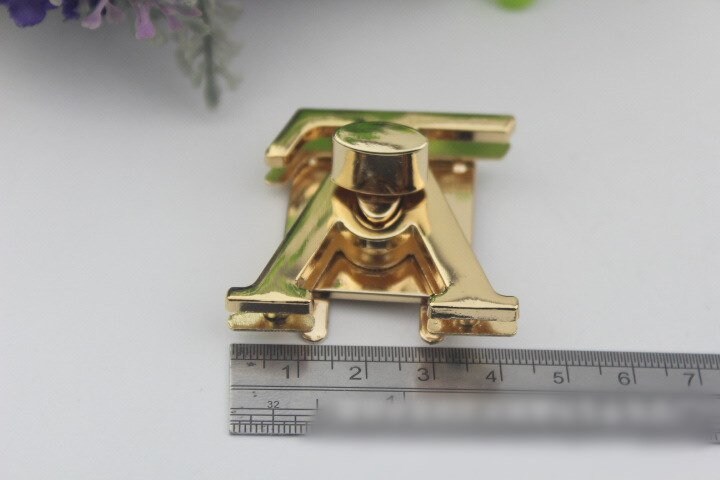 V-shaped Twist Turn Lock 40mm Purse Charm Organizer Luggage - Etsy