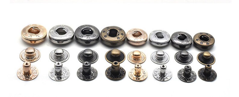 Round Metal S Spring Snap Rivet Button Fastener Closure Press - Etsy ...
