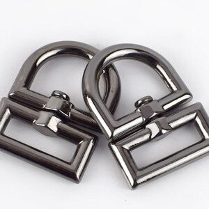 Swivel Lever Snap Hook 7/8" 21mm Metal Spring Push Gate Purse Clip ...