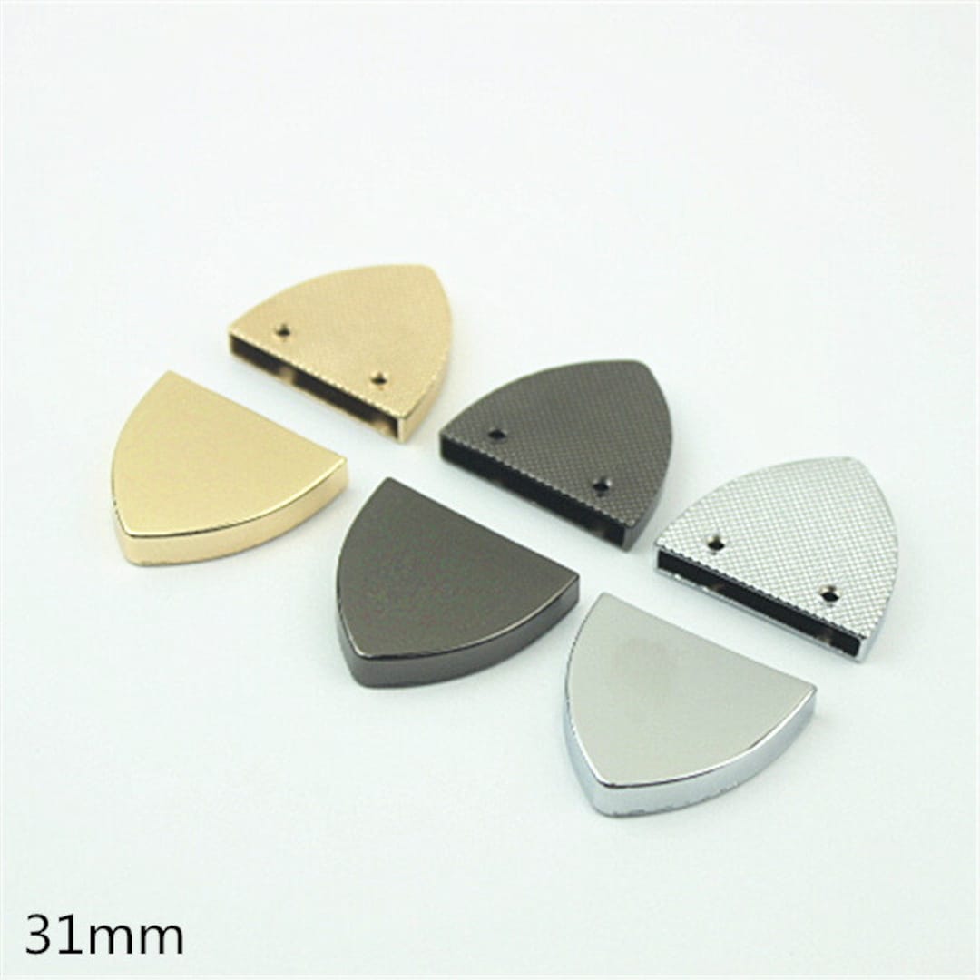 Metal Strap Belt End Caps 31mm 1 1/4" Webbing Lace Leather Ribbon ...