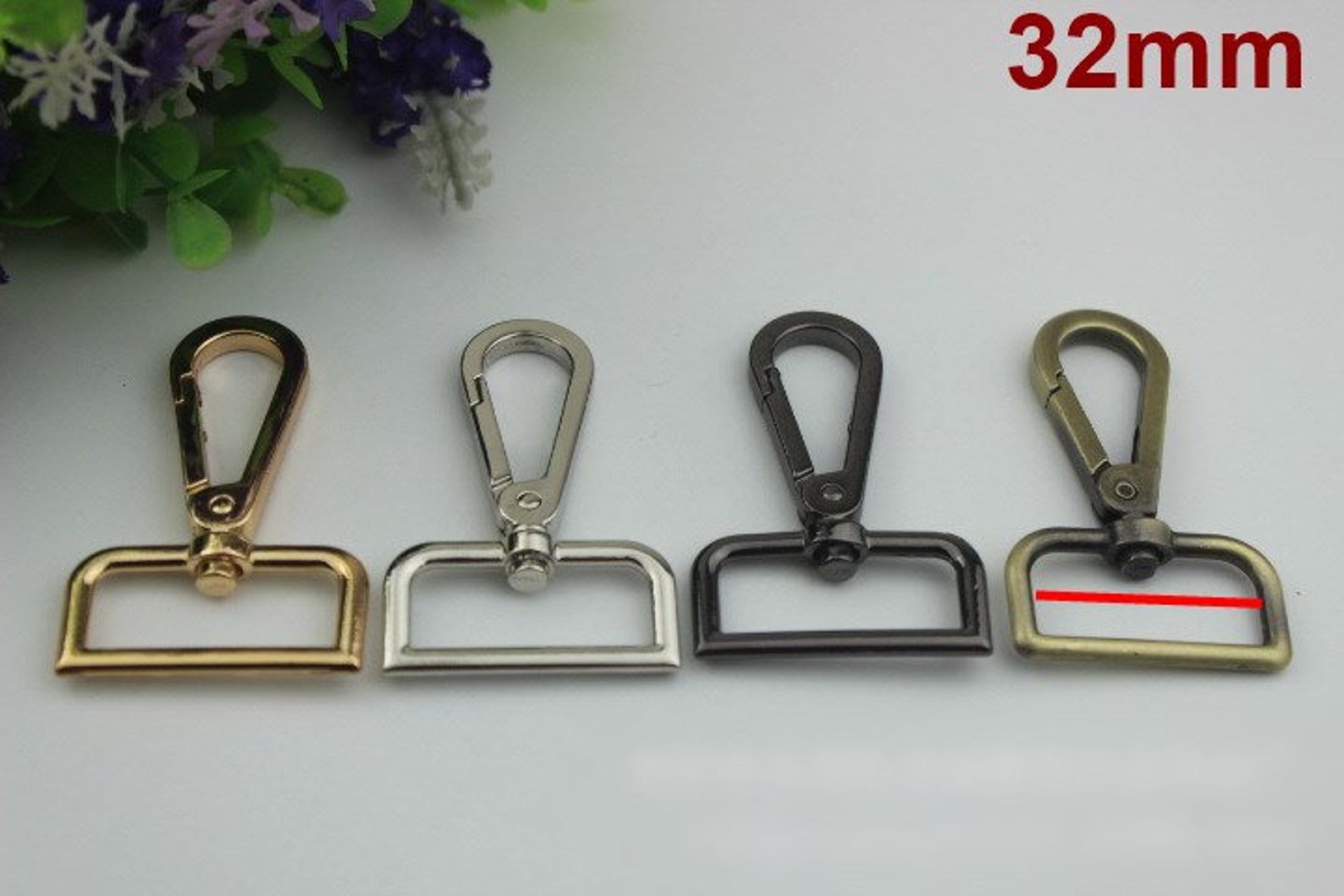 Swivel Lever Snap Hook 16 19 26 32 38 Mm Alloy Metal Spring - Etsy