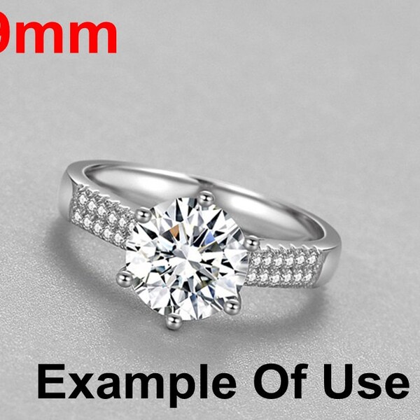 Ring Settings Without Stone White Gold - Etsy