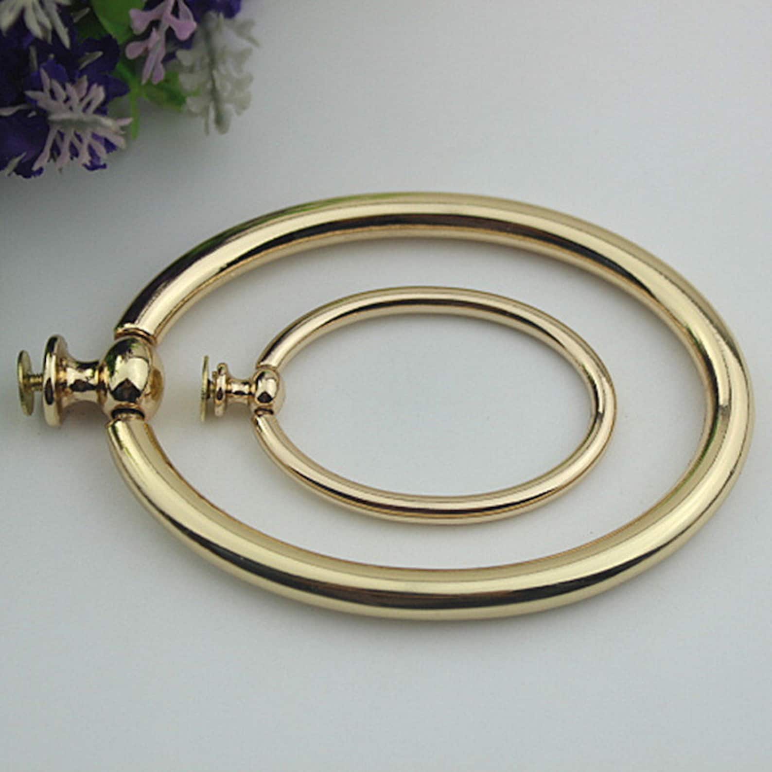 Ring Strap Handles Connector 60 100mm Lock Buckle Silver Gold - Etsy