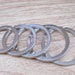 Stainless Steel Ring Key Chain Connector Split Ring Key Fob Hardware 15 ...