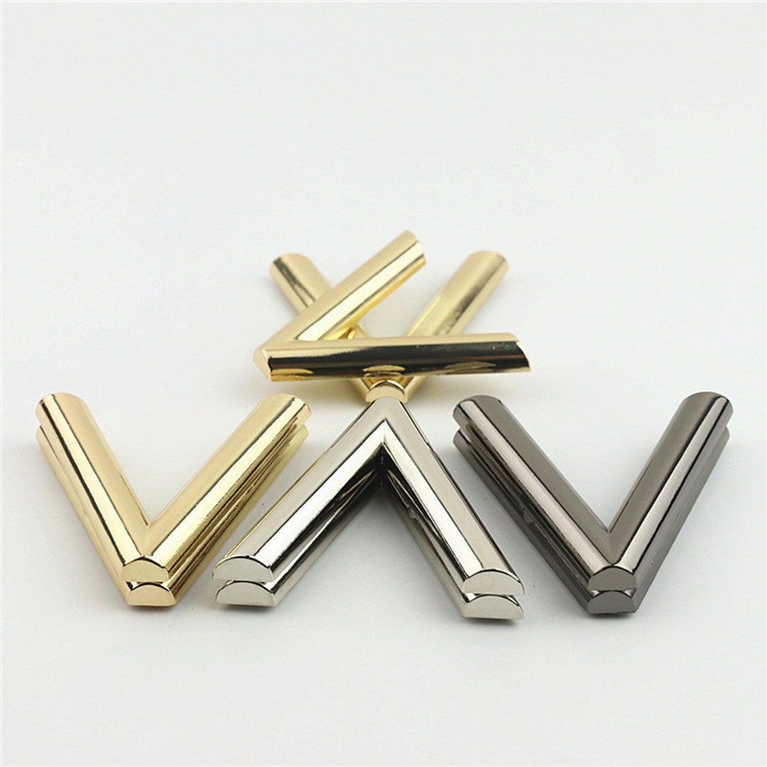 Turn Lock 2 3/8" 60mm Metal Purse Twist Lock Closure Heavy Duty Handbag ...
