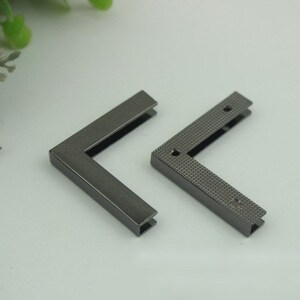 Bag Corner Protector Edging Frame 40mm 1 5/8" Leather Ribbon Strap Belt ...