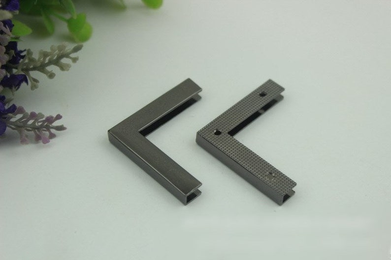 Bag Corner Protector Edging Frame 40mm 1 5/8" Leather Ribbon Strap Belt ...