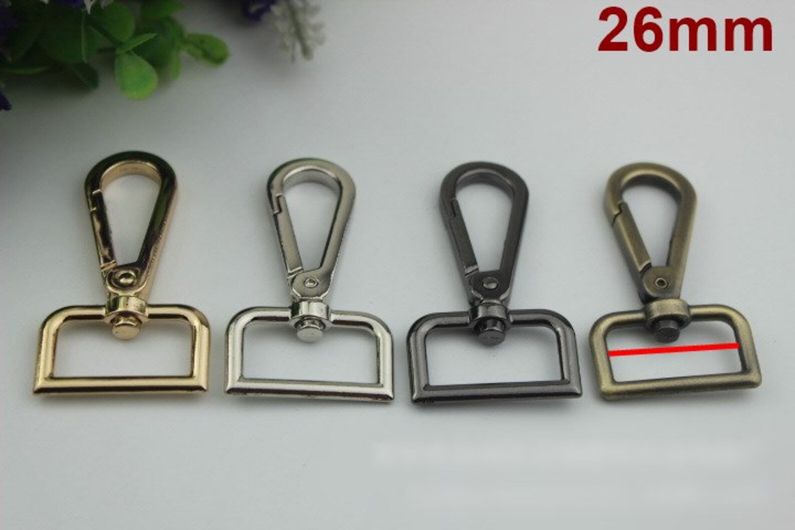 Swivel Lever Snap Hook 16 19 26 32 38 Mm Alloy Metal Spring - Etsy