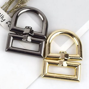 Swivel Lever Snap Hook 7/8" 21mm Metal Spring Push Gate Purse Clip ...