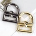 Swivel Lever Snap Hook 7/8" 21mm Metal Spring Push Gate Purse Clip ...