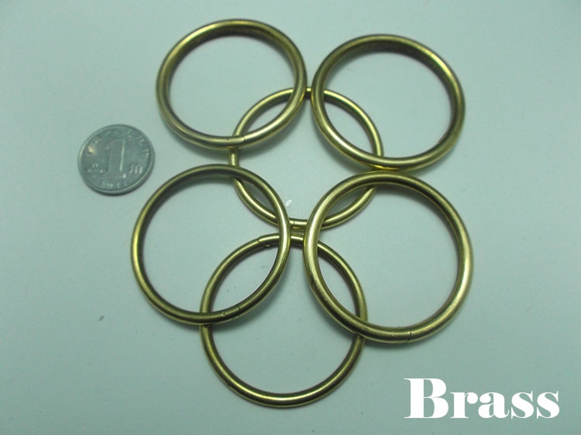 Solid Brass Jumplock 32-50mm Lock Clip Snap Jump Ring Key 1 - Etsy Canada
