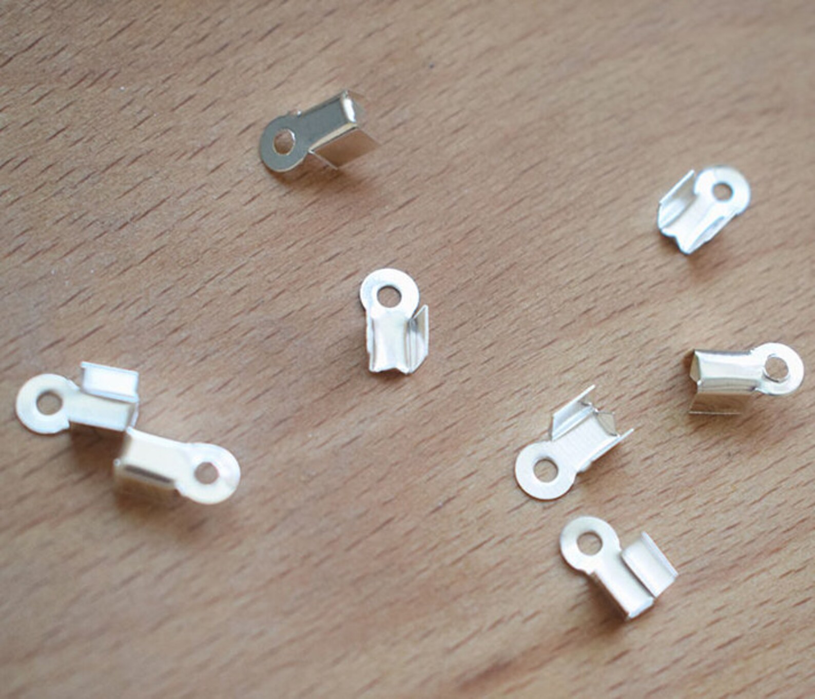 Stainless Steel Fold Over Crimp Clamp Clip 8x2 9x2 9x3 Mm - Etsy