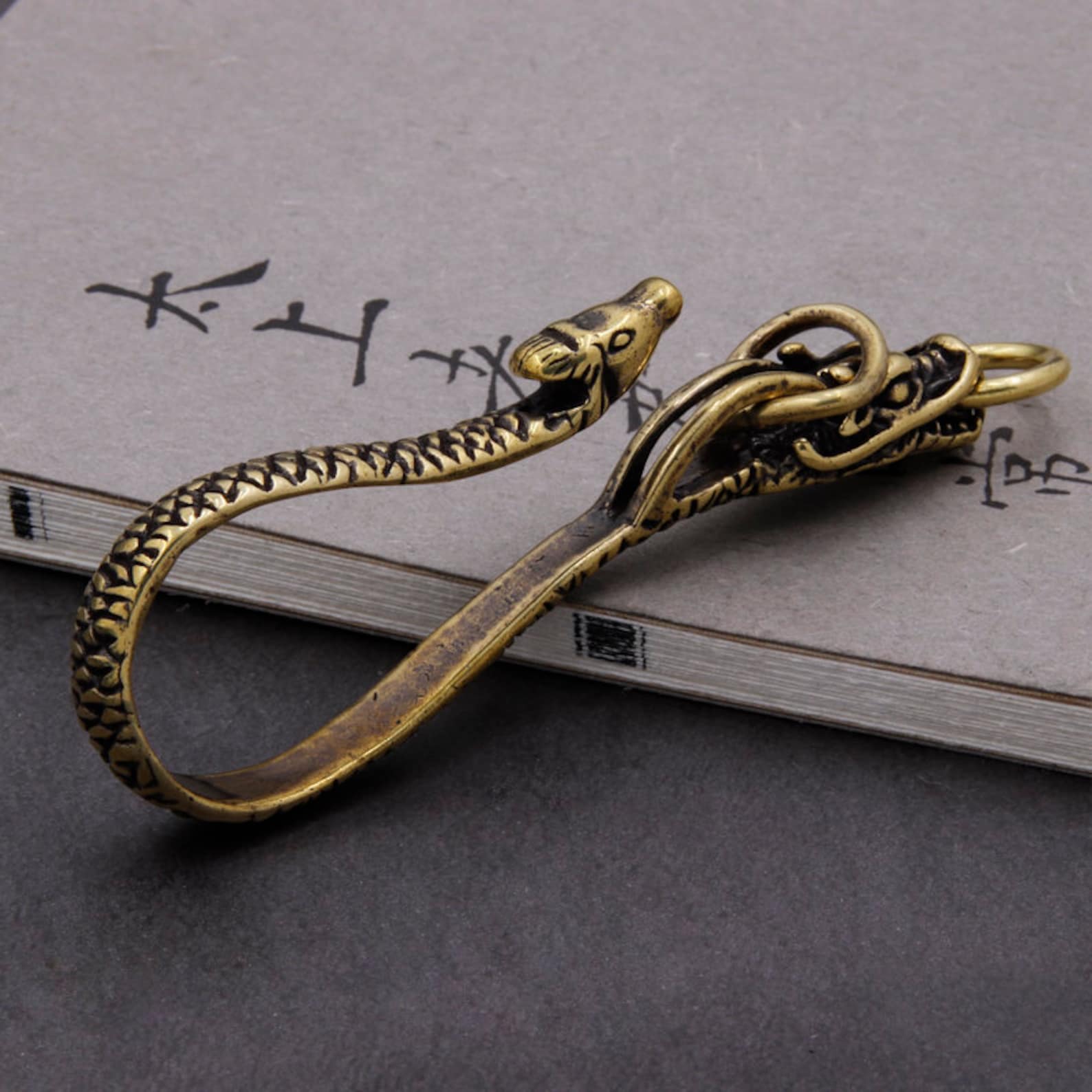 Solid Brass Keychain Keyring 1 3 Inch Coil Fob Copper Leathercraft ...