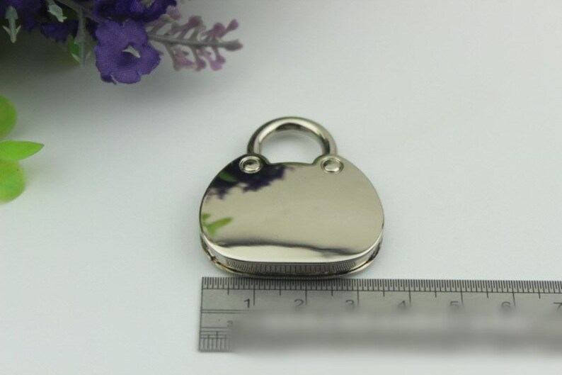 Purse Padlock 35 X 38 Mm Charm Organizer Luggage Hardware - Etsy