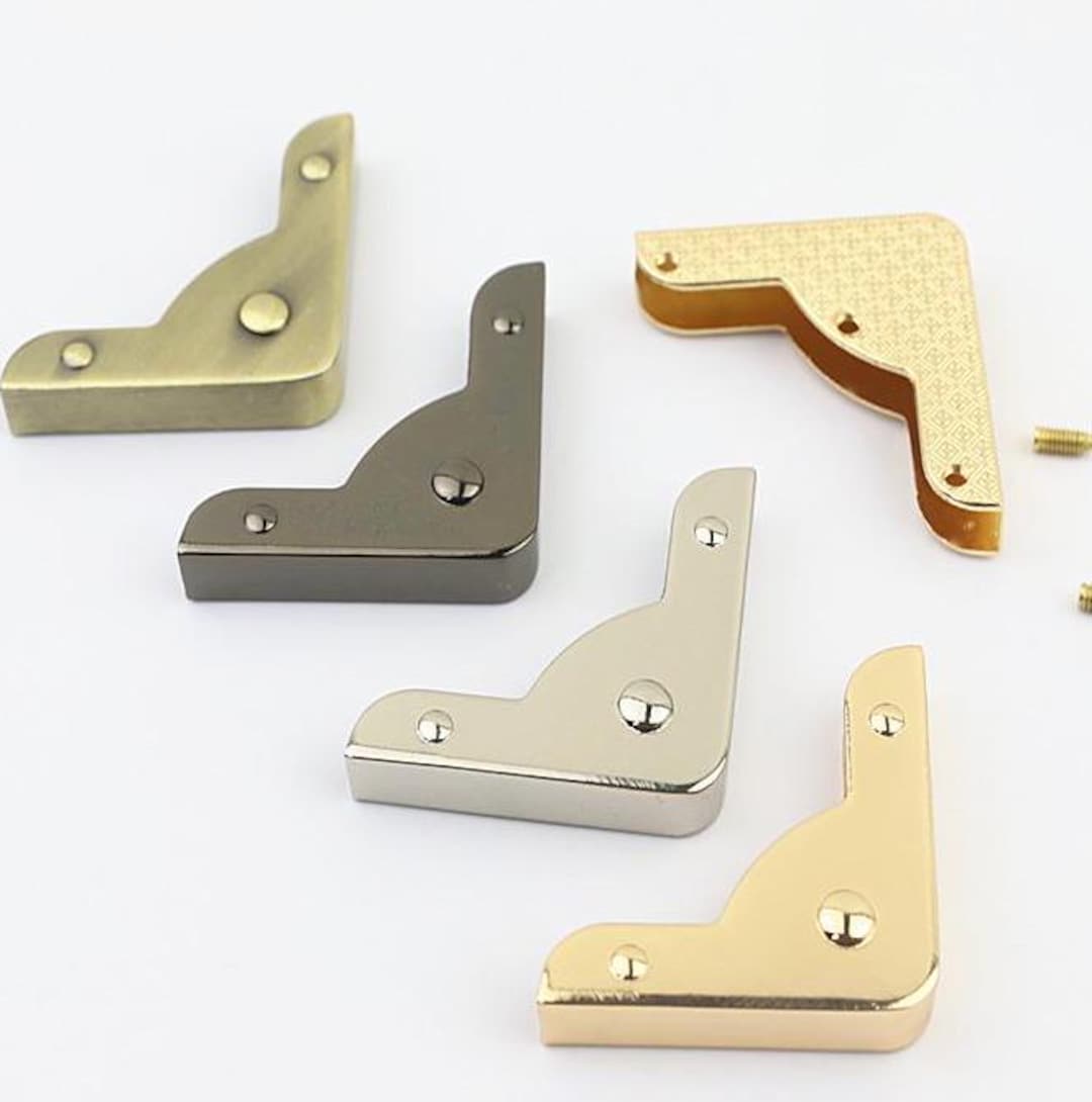 Bag Corner Protector 1 5/8" 40mm Edging Frame Leather Ribbon Strap Belt ...