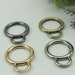 Round Spring Push Gate Ring Swivel Snap Hook 25mm 1 - Etsy