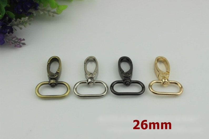 Swivel Lever Snap Hook 16 20 26 32 38 Mm Alloy Metal Spring - Etsy