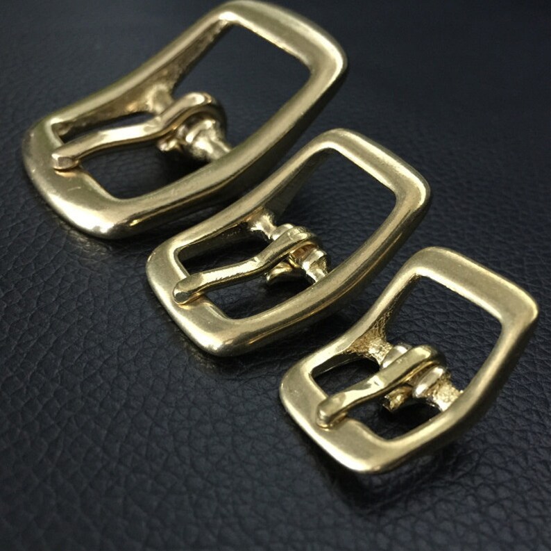 Hebilla de cinturón rectangular de latón sólido 1/2 | Etsy