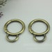 Round Spring Push Gate Ring Swivel Snap Hook 25mm 1 - Etsy