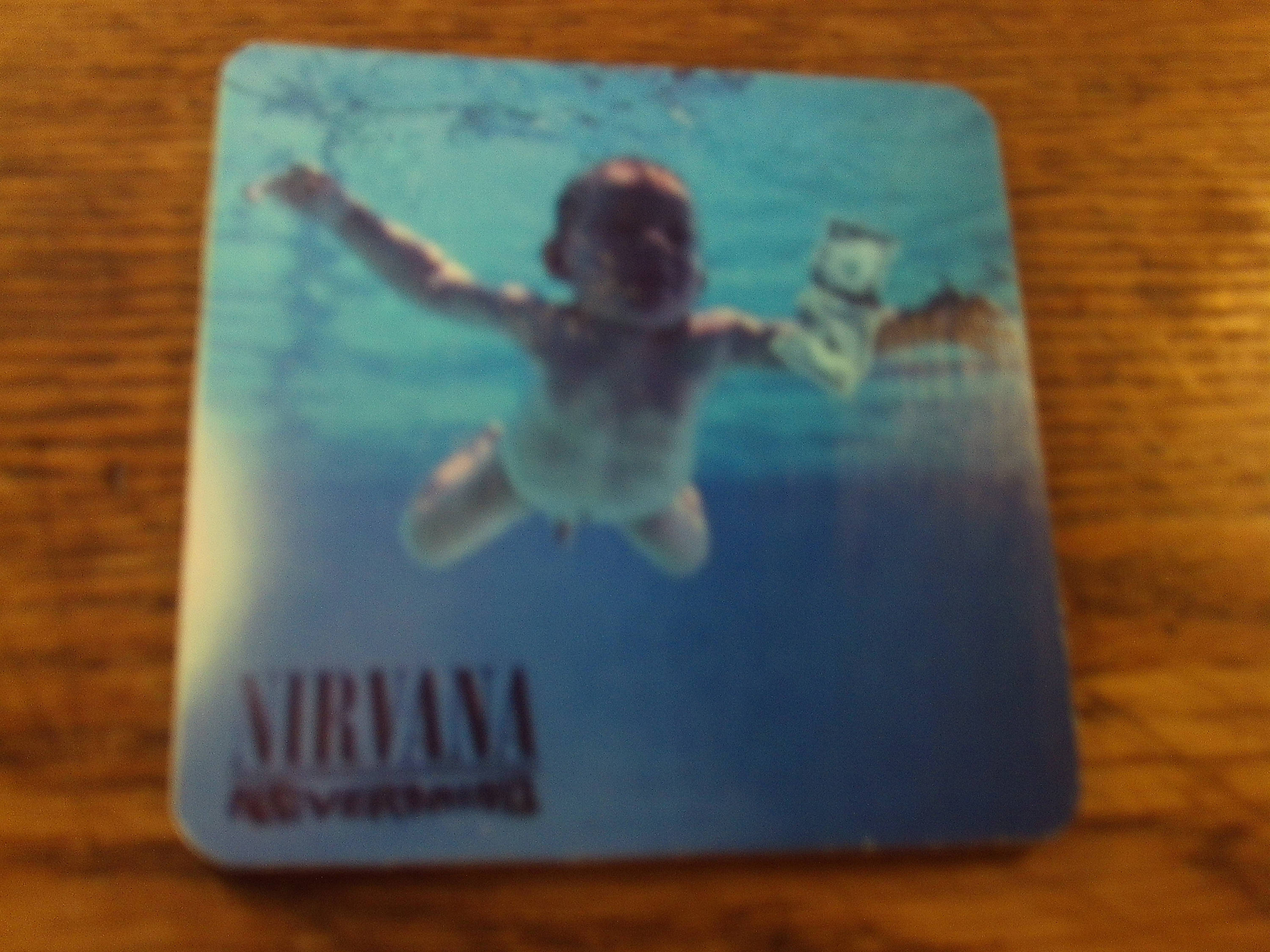 Set of 4 Brand New NEVERMIND Album Cover Drink Coasters. - Etsy