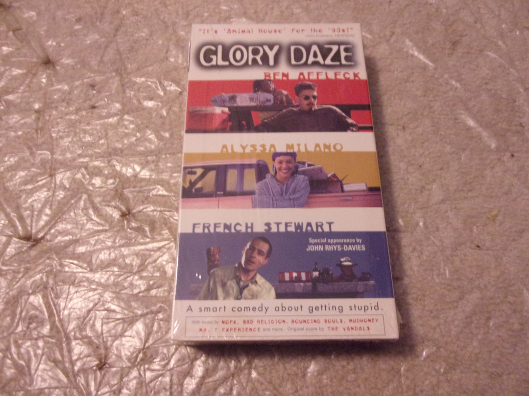 Glory Daze VHS New Unopened Ben Affleck Alyssa Milano - Etsy