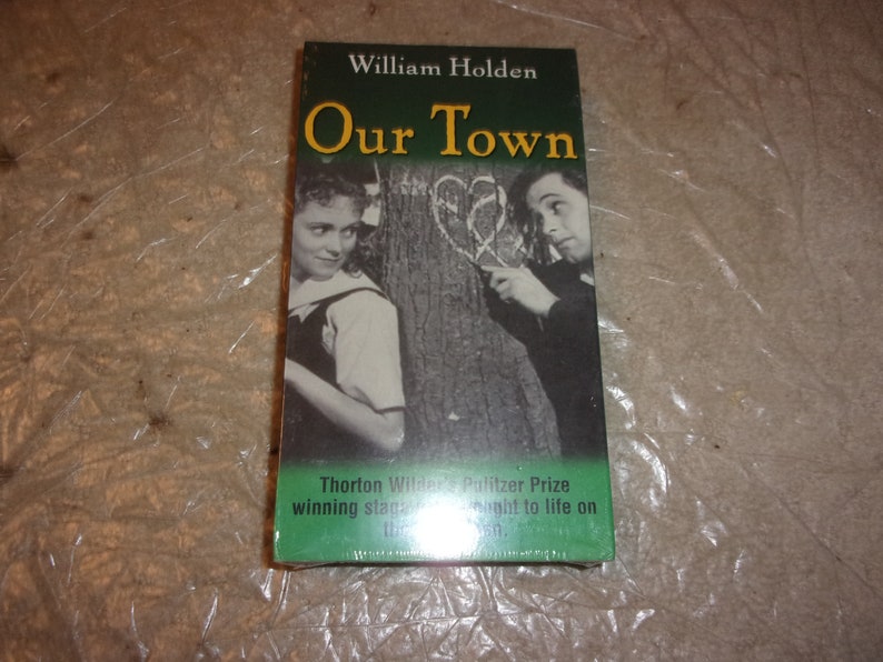 Our Town VHS New Unopened 1940 William Holden - Etsy