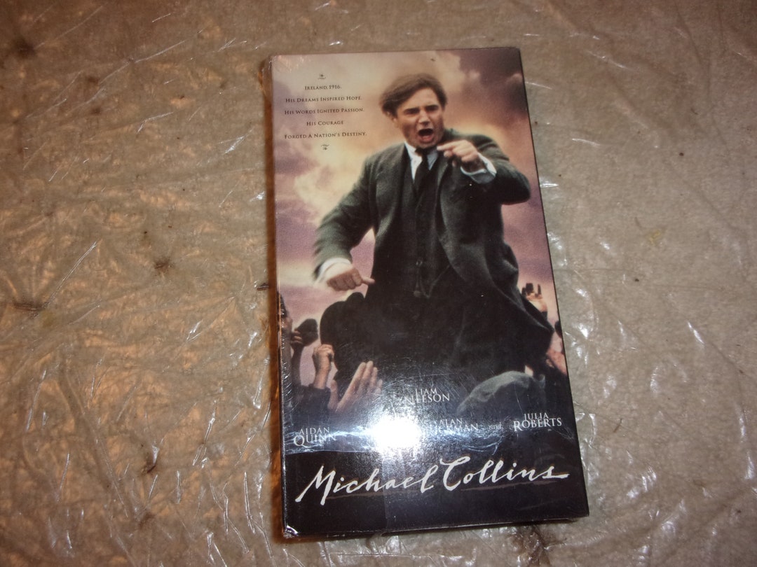 Michael Collins VHS New Unopened Liam Neeson Julia Roberts - Etsy