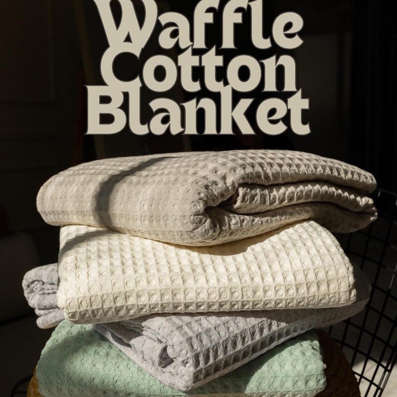 Waffle Blanket - Etsy