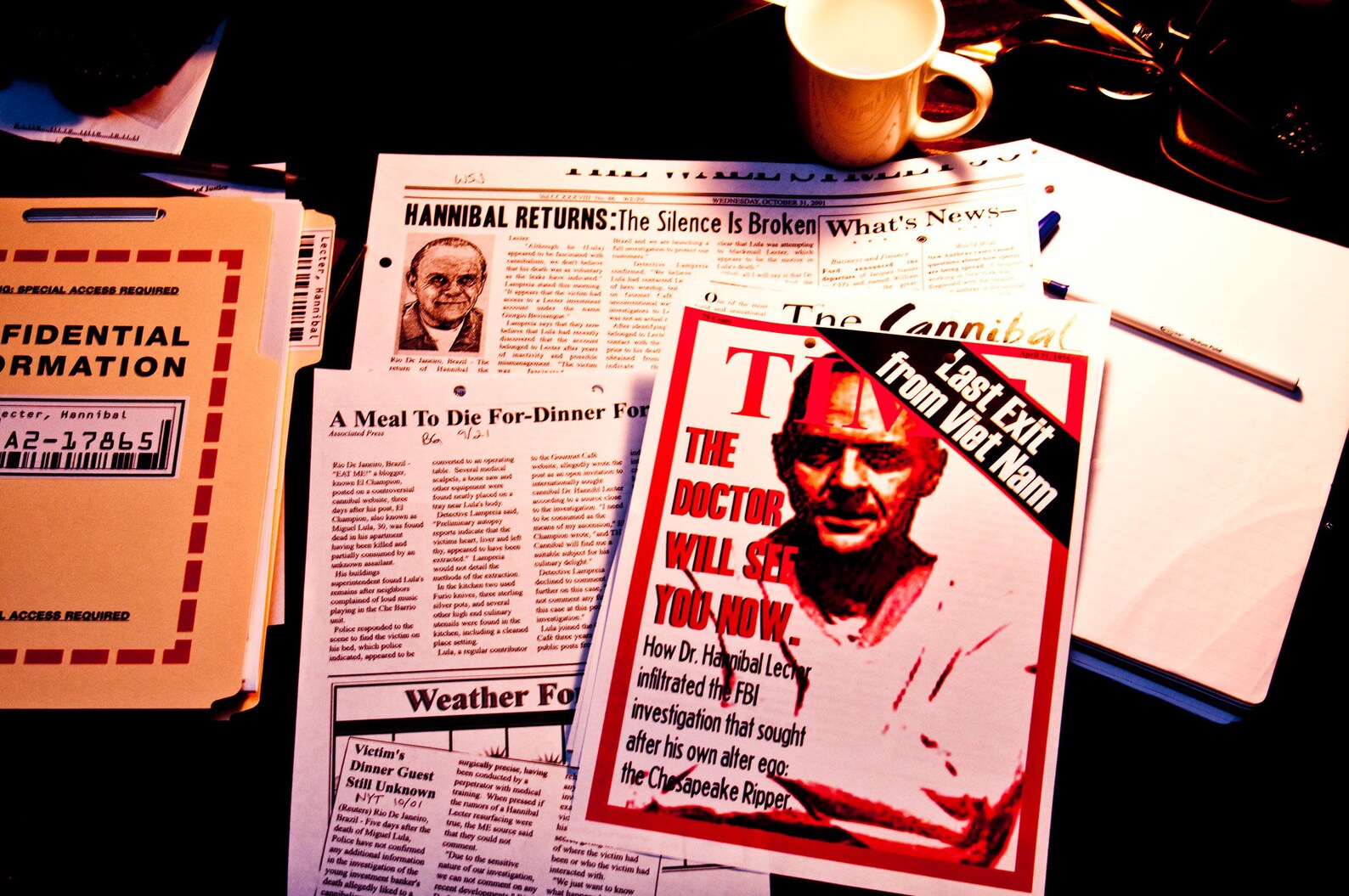 Hannibal Lecter FBI File - Digital Kit - Etsy