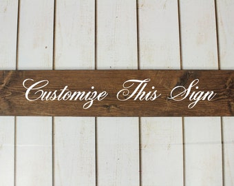 Custom sign | Etsy