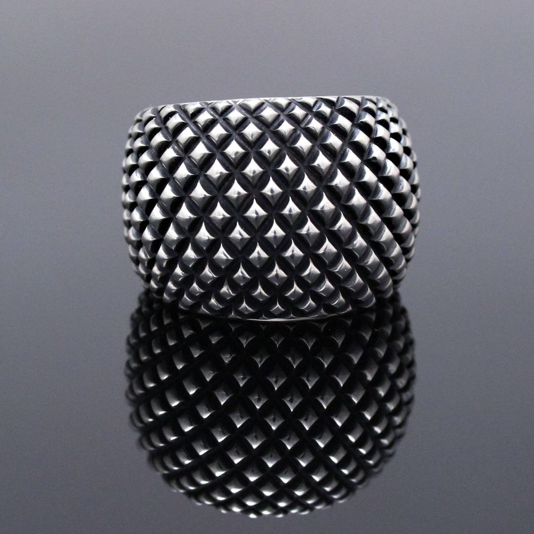 Padded Domed Ring - Etsy