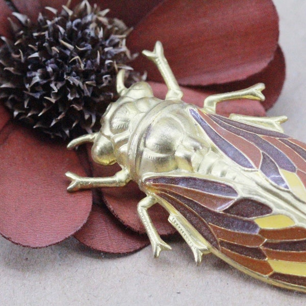 Cicada Brooch - Etsy