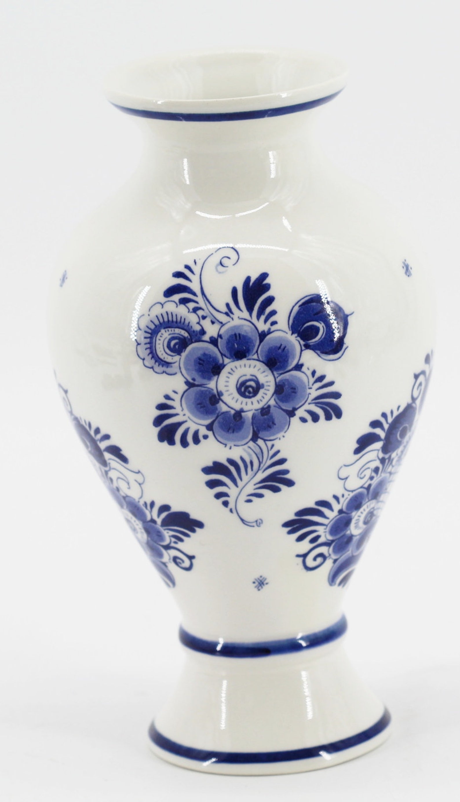 Delfts schoonhoven holland handmade vase | Etsy