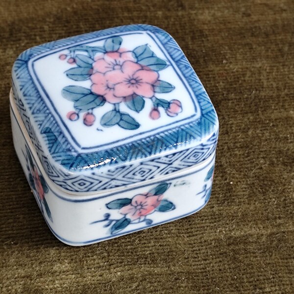 Chinese Enamel Box - Etsy