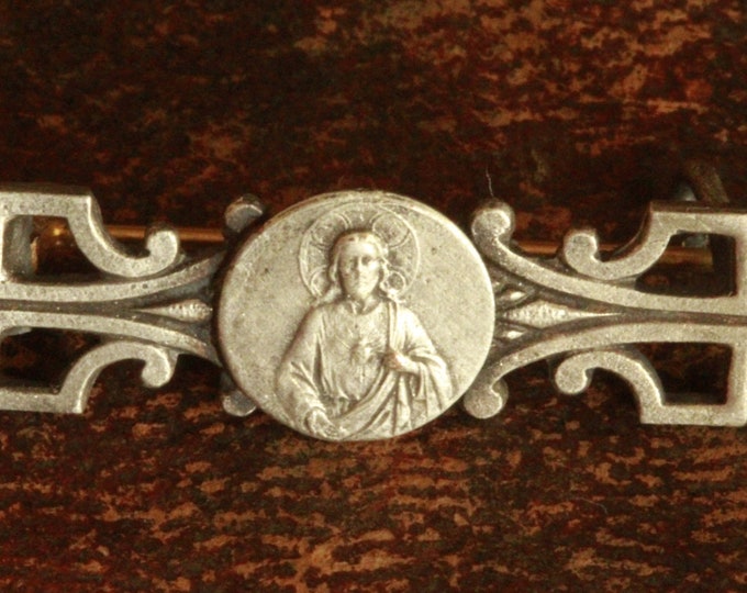 Rare Religious Brooch - Etsy